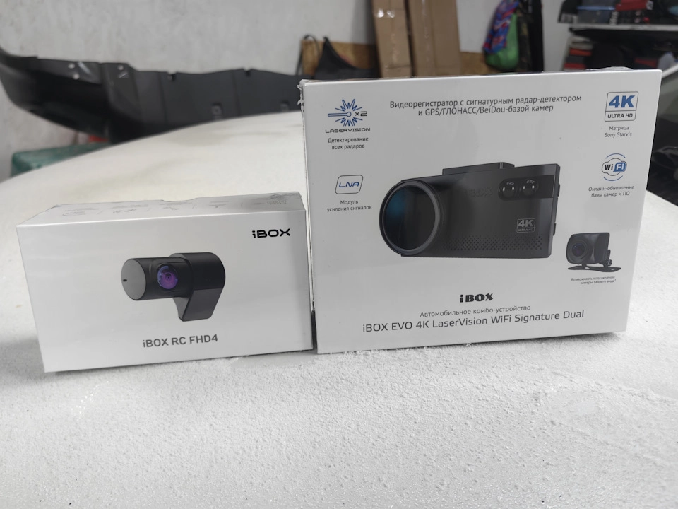Потратил на машину и сделал подарок для себя, купил iBOX EVO 4K ...